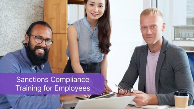 Sanctions Compliance Training for Employees | Security Quotient
